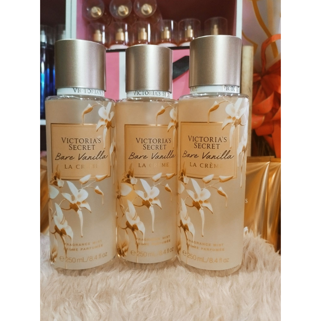 Bare vanilla la creme Victoria's secret fragrance mist 250ml cash on ...