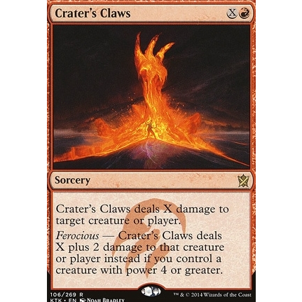 Crater's Claws - Khans of Tarkir (KTK) | Shopee Philippines