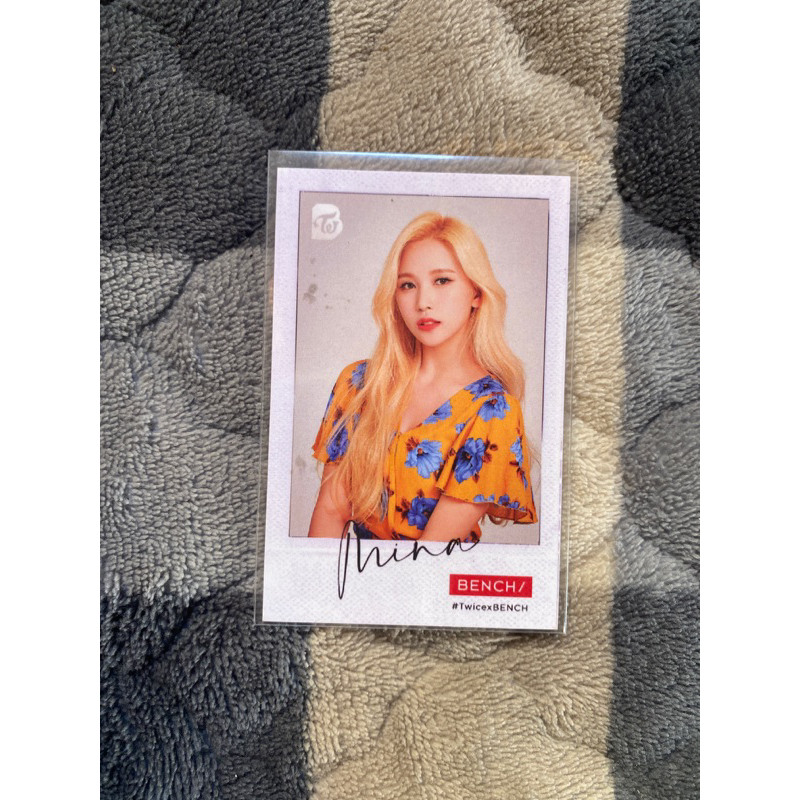 TWICE Mina Bench Photocards Set Version 1&2 | Shopee Philippines