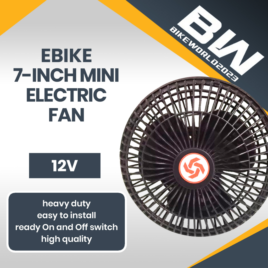 Automatic ebike mini fan ebike mini electric fan | Shopee Philippines