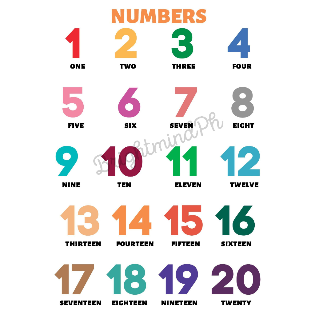 A4 Size Laminated Wall Charts For Kids ( Educational Materials ...