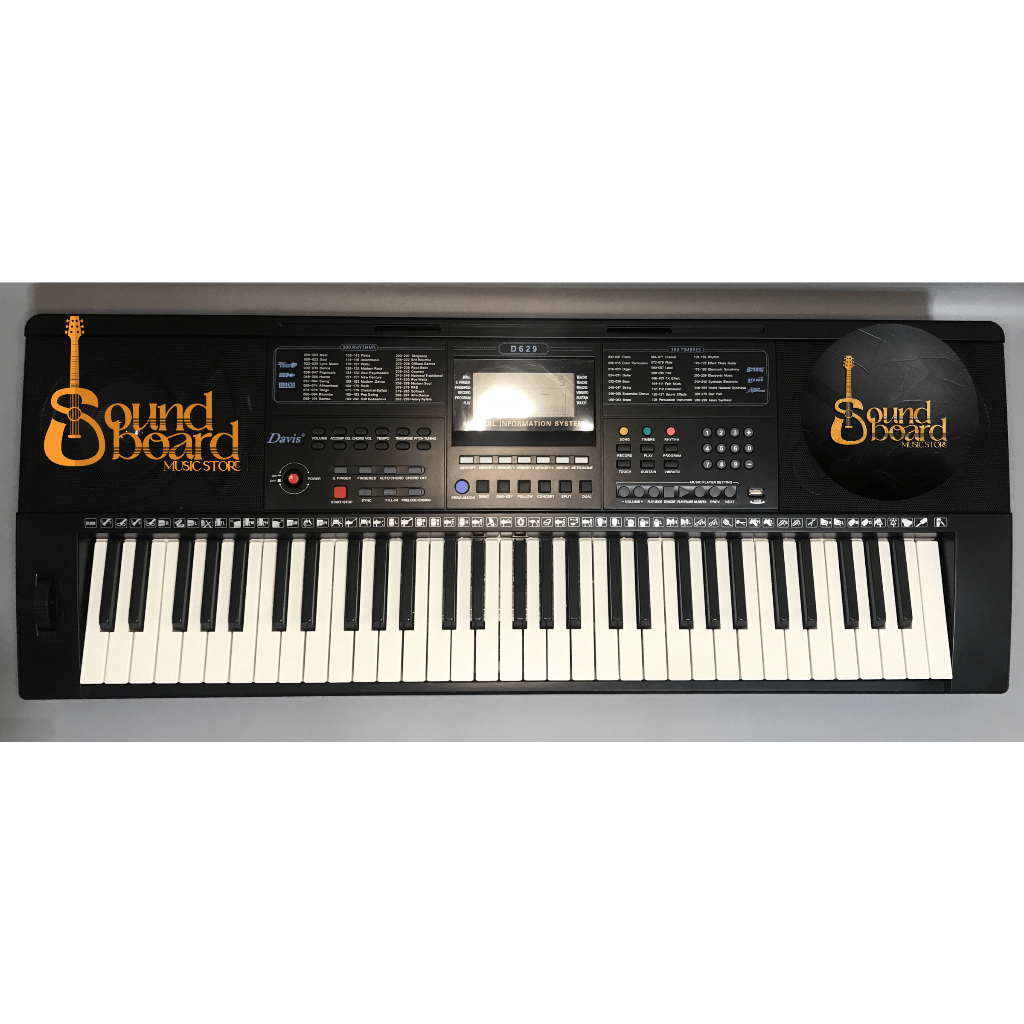 Davis D-629 61 Keys Touch Response Piano | Shopee Philippines