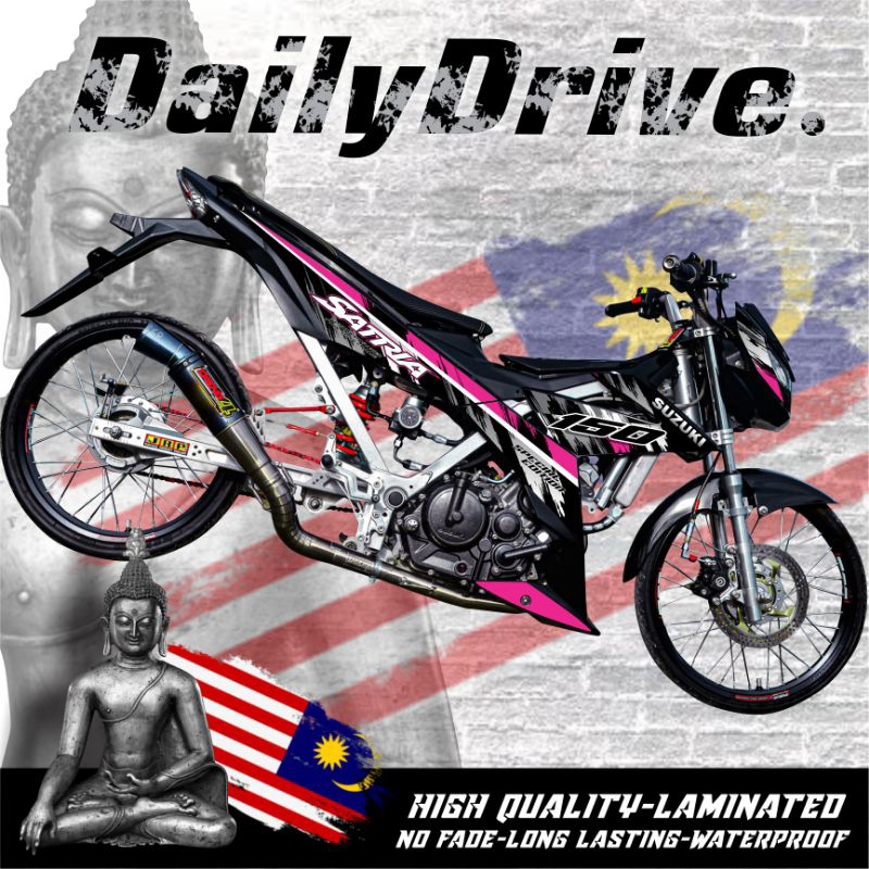 SUZUKI RAIDER 150 FI MALAYSIAN CONCEPT DECAL | Shopee Philippines