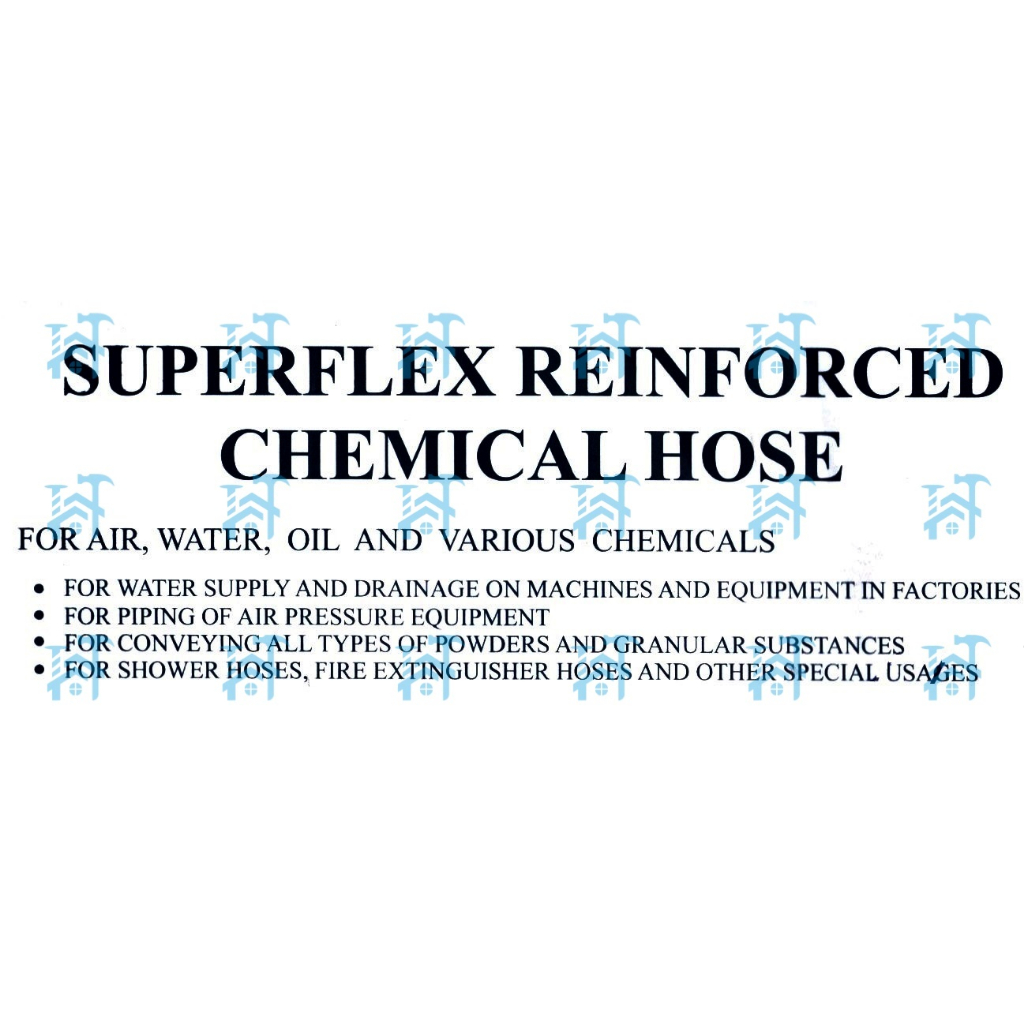 SUPERFLEX BRAIDED HOSE HEAVY DUTY 1/2 X 300FT (SOLD PER ROLL) | Shopee ...