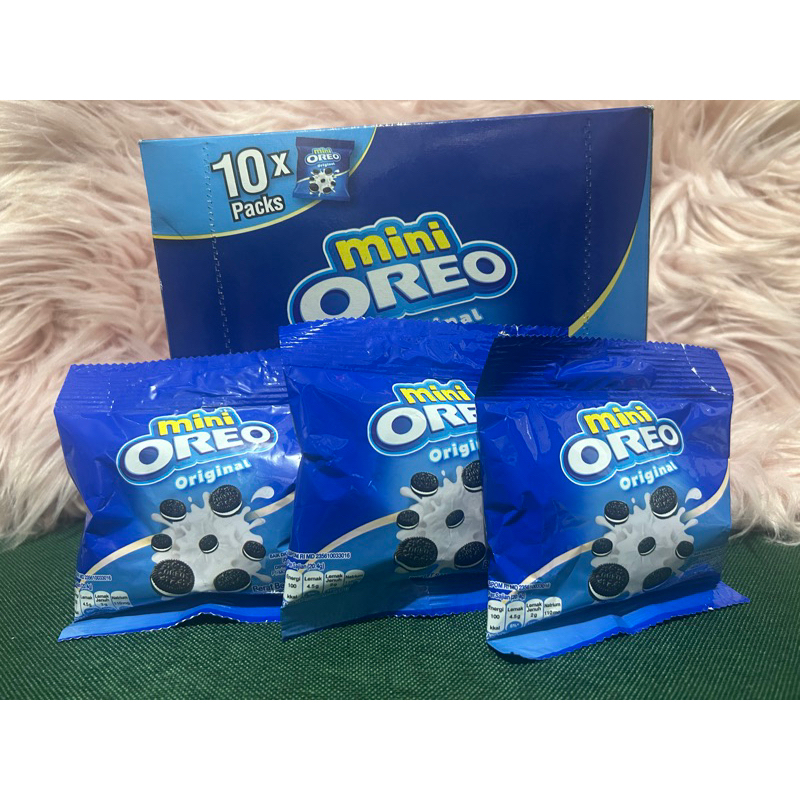 Oreo Mini Chocolate/Vanilla Biscuits (10 pcs) | Shopee Philippines