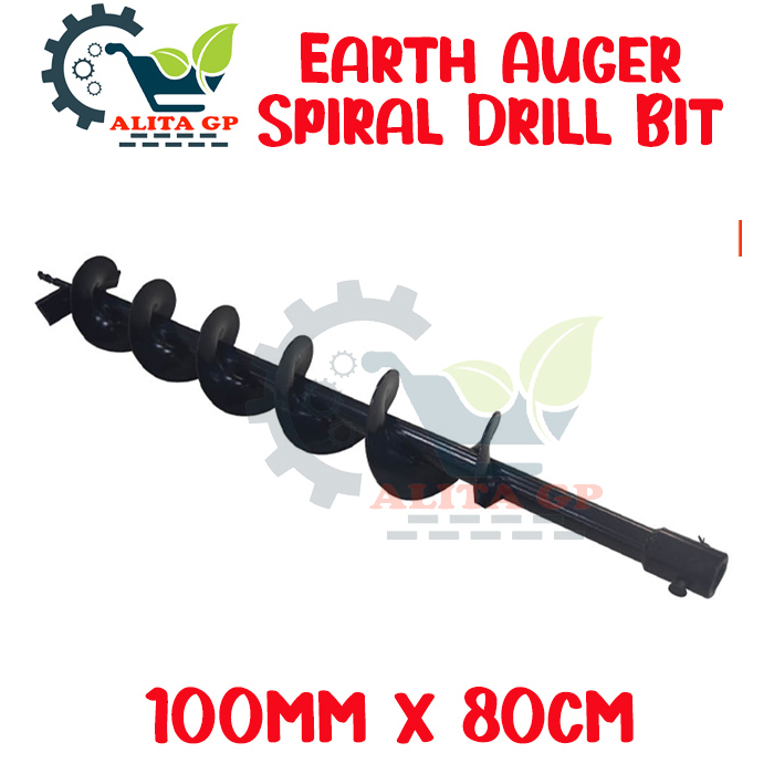 Spiral Drill Bit, Soil Drill Bit, Post Hole Digger For Earth Auger ...