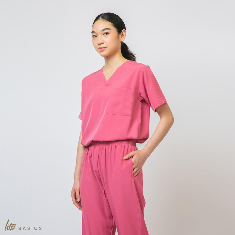 HTP Basics 5 Pocket Unifit Scrub suit (Unisex) | Shopee Philippines