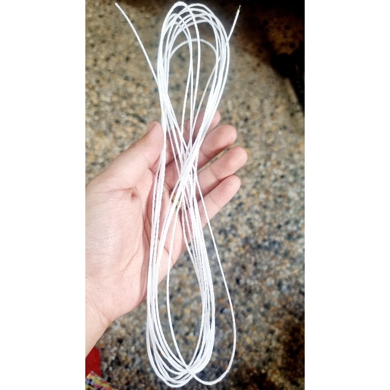 Nylon Wick coated with wax 1meter can be use in making candle in the ...