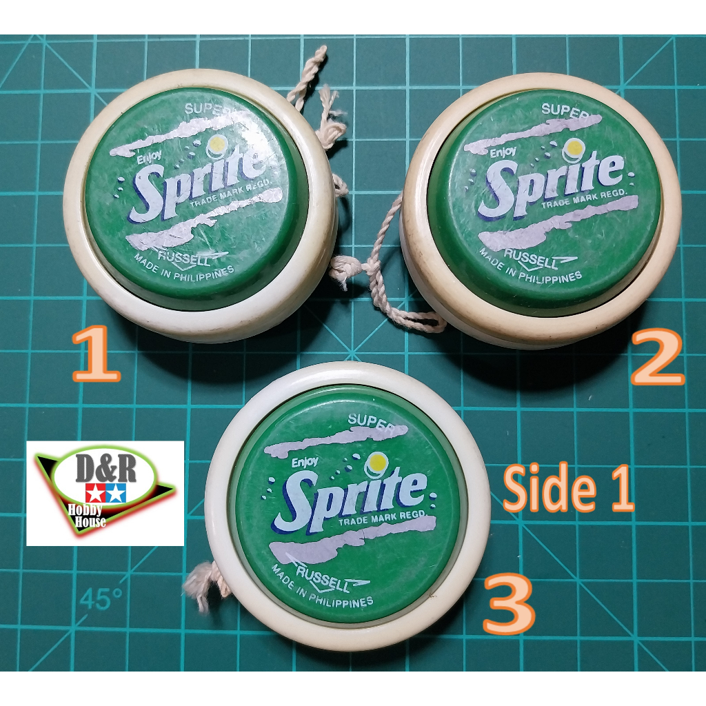 Pinoy Classis Toys Original Russell Yoyo Coca-Cola (Sprite) #6 | Shopee ...
