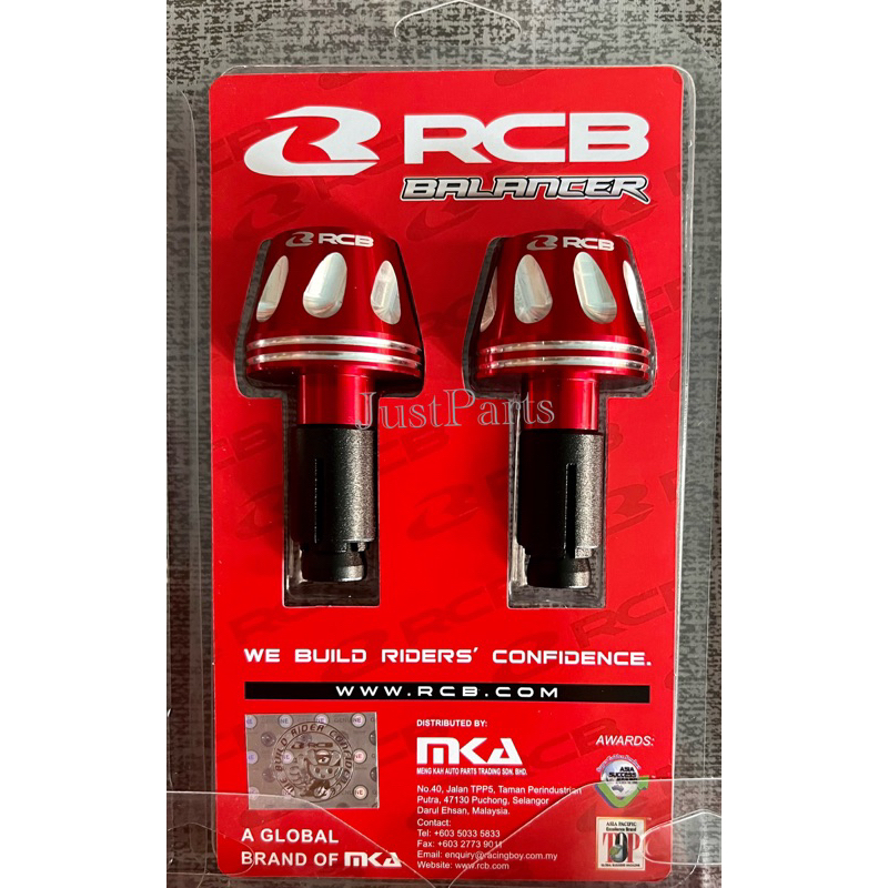 RCB HANDLE BAR END BALANCER ( m1 ) ALLOY Universal | Shopee Philippines