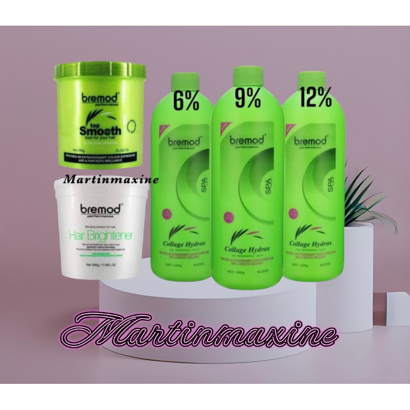 Bremod Bleaching powder / oxidizer 6% 9% 12% 1000ml | Shopee Philippines