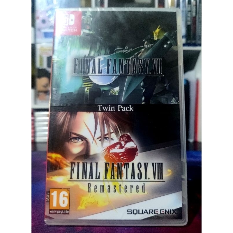 Final Fantasy VII & VIII Remastered for the Switch (NEW) | Shopee ...