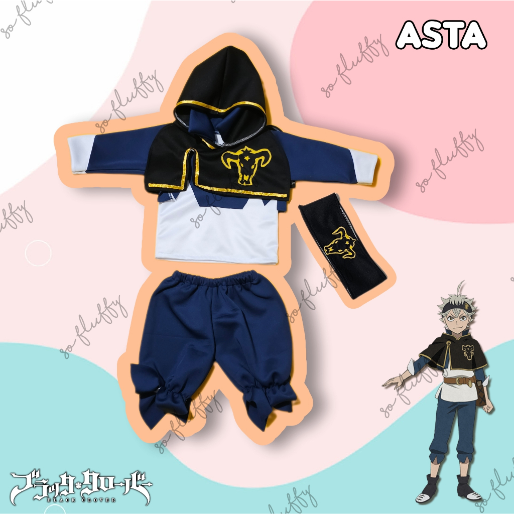 Asta from Black Clover Costume | For Kids | Shopee Philippines
