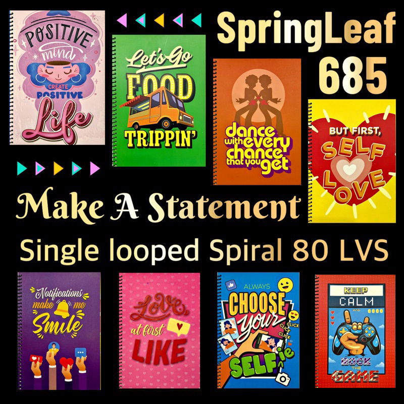 685 NOTEBOOK 6x8.5” SPIRAL | Shopee Philippines