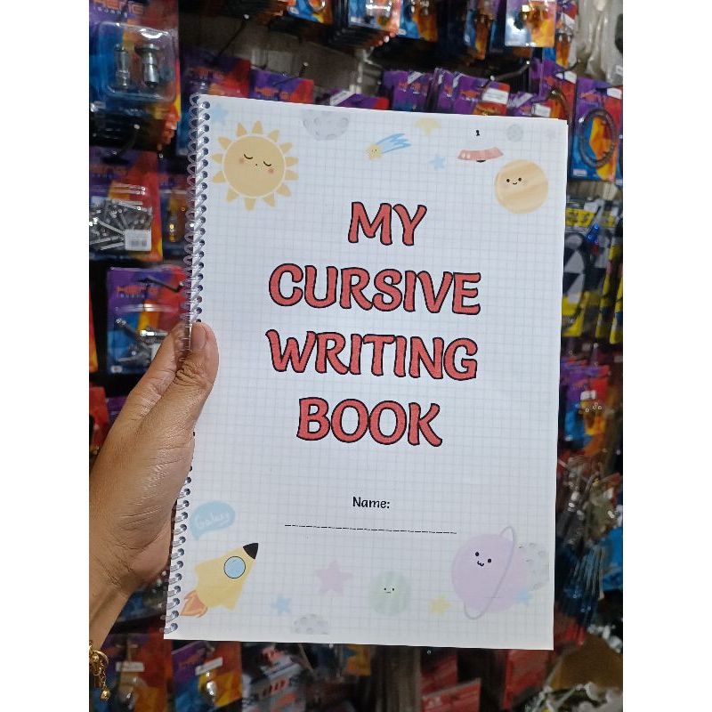 MY CURSIVE WRITING BOOK for Kids (52 pages) | Shopee Philippines