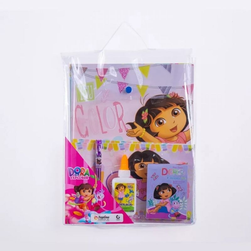 Dora The Explorer Art Packs Set Character Adventure Time Drawing Book ...