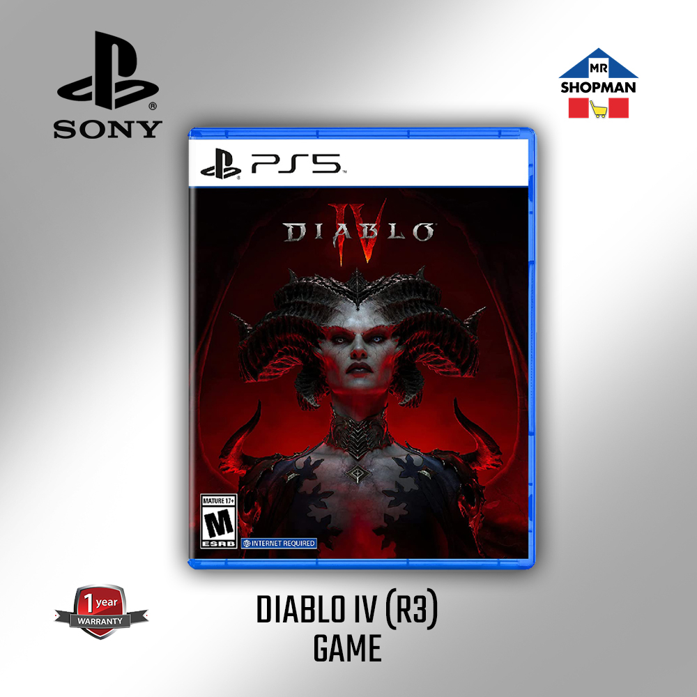 PlayStation 5 Diablo IV R1 Game PS5 Diablo 4 Brand New Sealed | Shopee ...