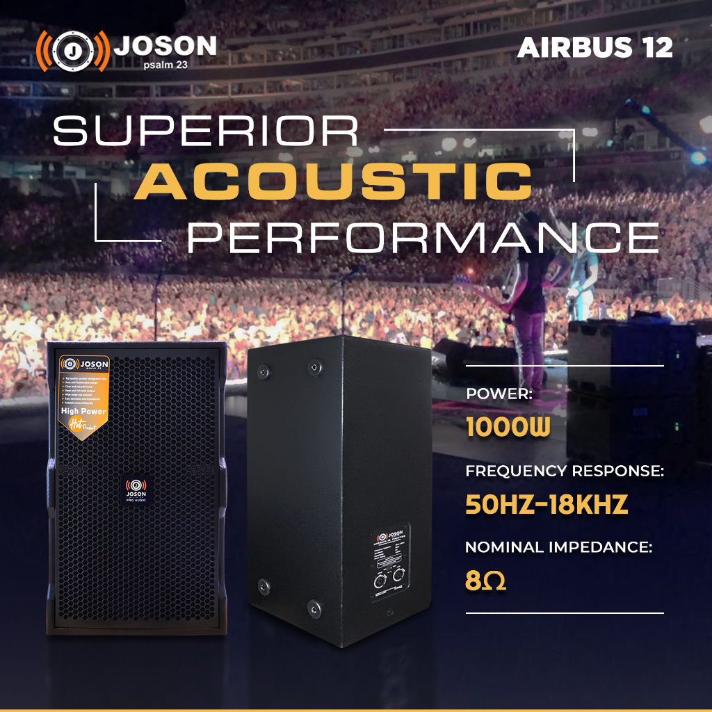 Joson AIRBUS-12 Passive Wooden Speaker (1 pc) | Shopee Philippines