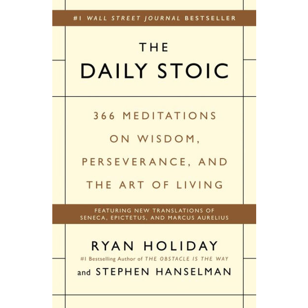 Daily Stoic by Ryan Holiday & Stephen Hanselman | Shopee Philippines