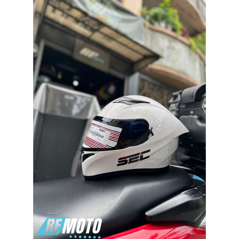SEC CHALLENGER v3 Full Face Dual Visor Helmet Plain Colors | Shopee ...