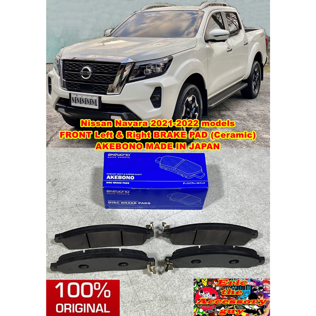 Nissan Navara NP300 Ceramic Front Brake Pads for 2021-2022 models ...