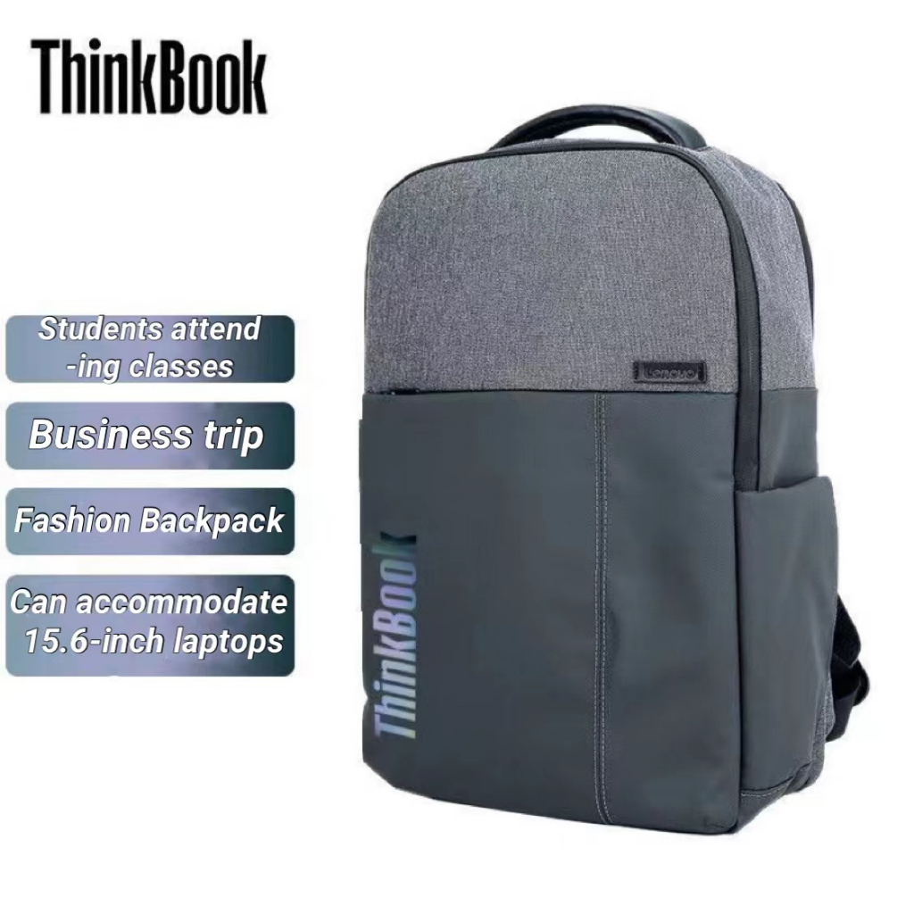 Lenovo ThinkBook Laptop Backpack For Computer Backpacks Male Waterproof ...