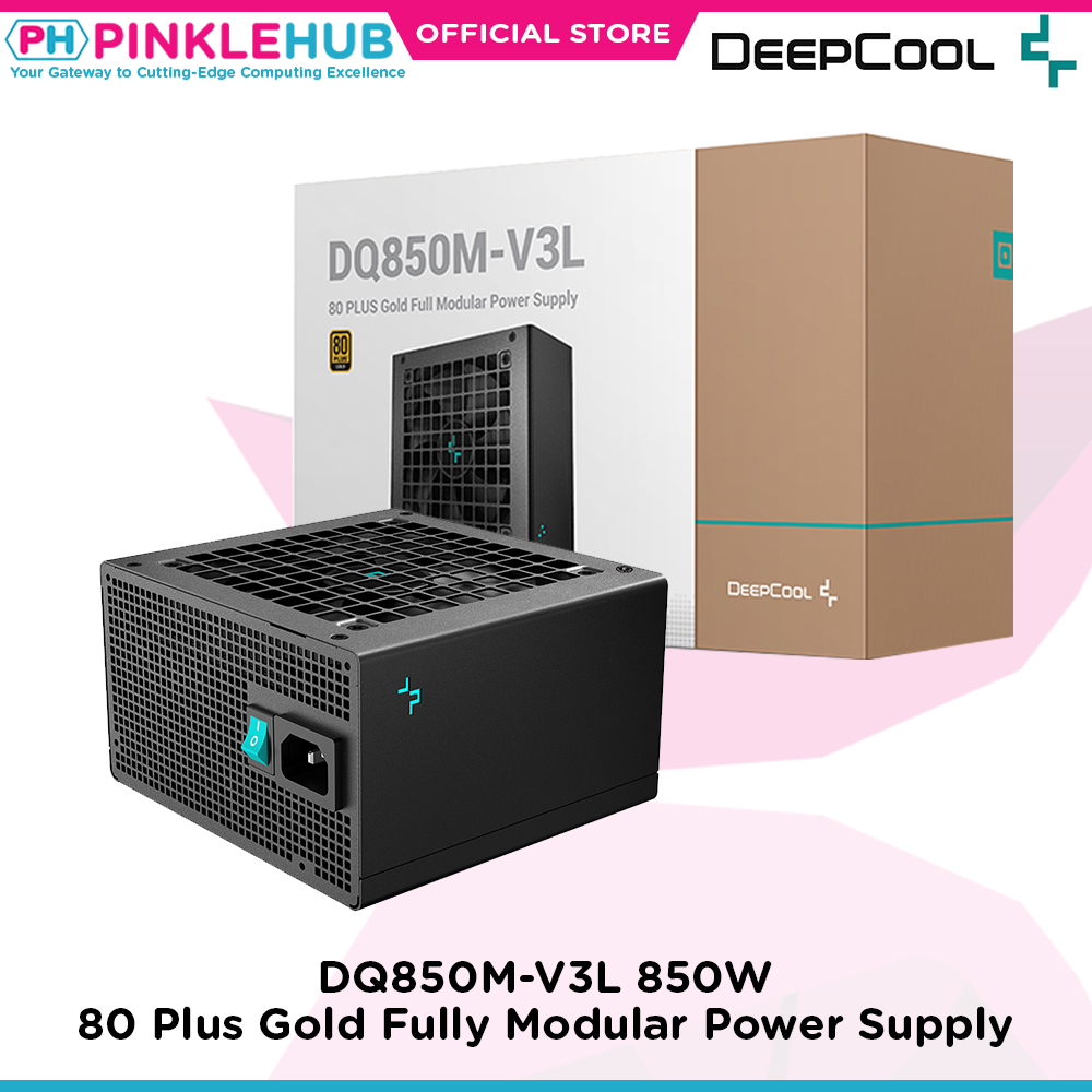 DEEPCOOL DQ850M-V3L 850W 80 Plus Gold Fully Modular Power Supply/PSU ...