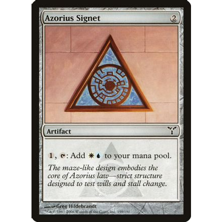 Azorius Signet - Dissension (DIS) MTG | Shopee Philippines