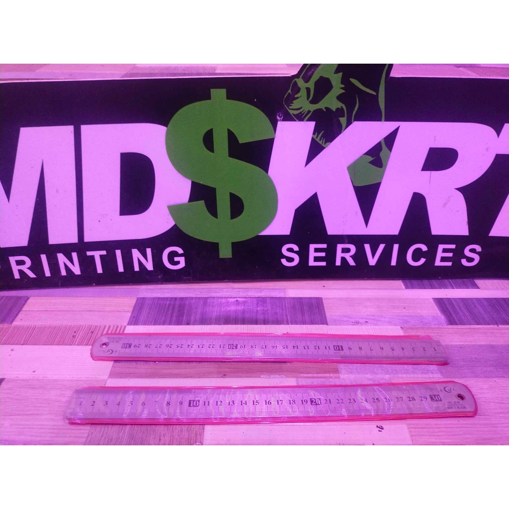 Heavy Duty Stationary School Supplies Metal Ruler 12Inches Aluminum ...