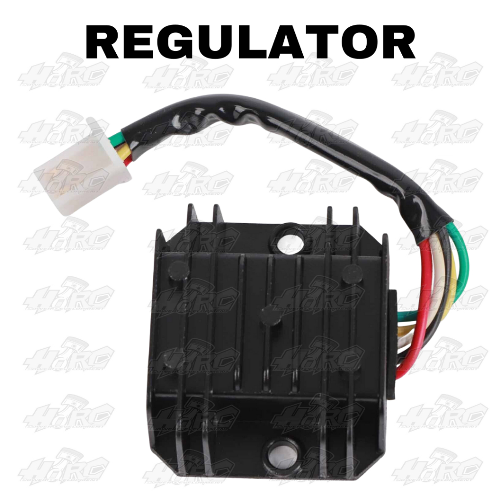 HIRC MOTORCYCLE REGULATOR CG125-4/5WIRE/RUSI-4/5WIRE/MIO 125I/XR200 ...