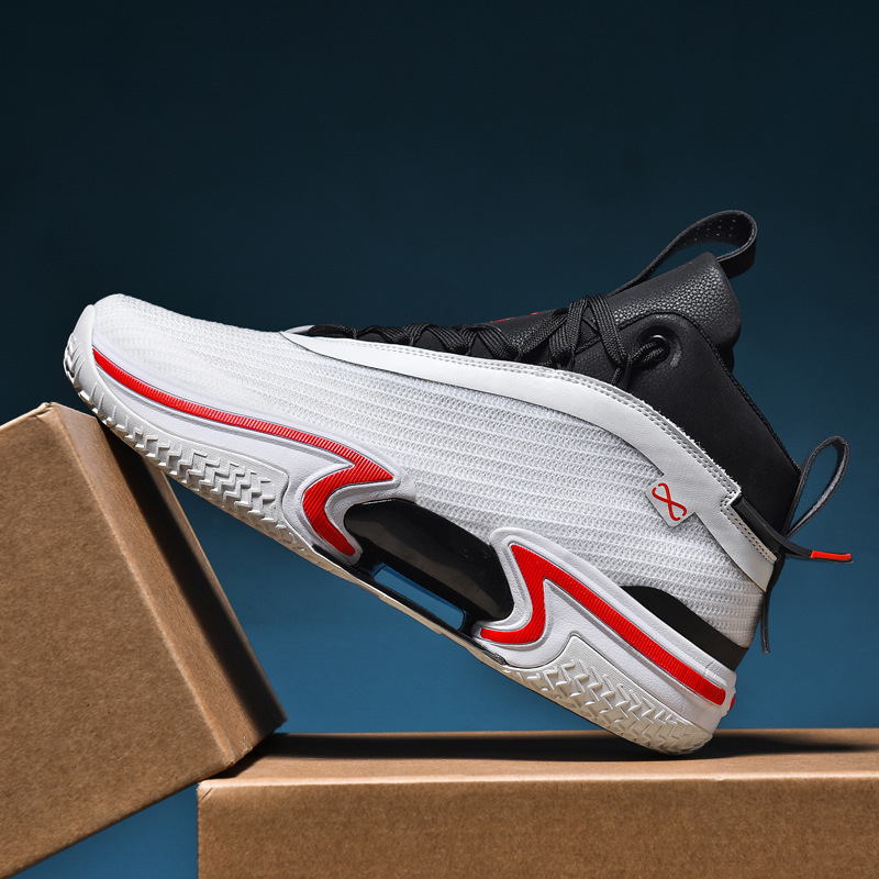 Summer high-top basketball shoes wear-resistant non-slip bas k66 ...