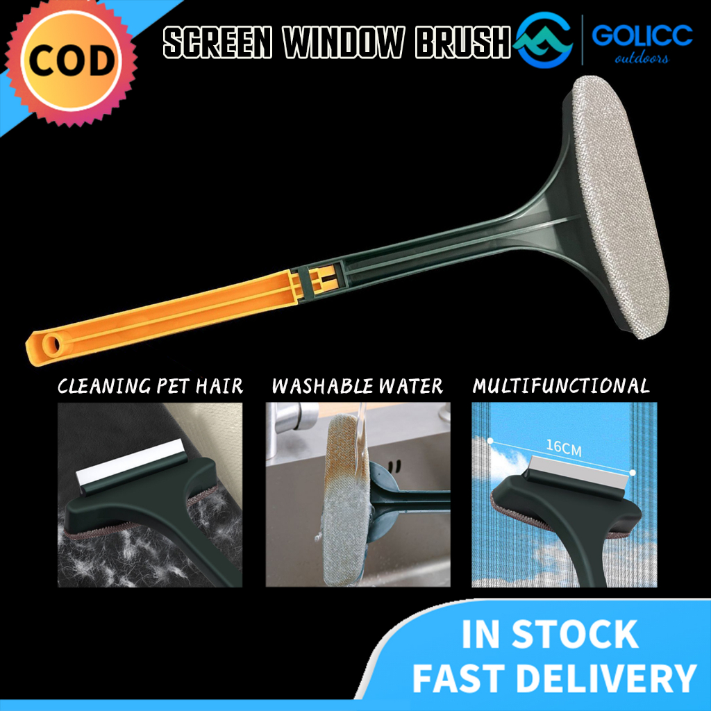 Hand-held Cleaning Tools Window Screen Brush Washing Window Glass Door ...