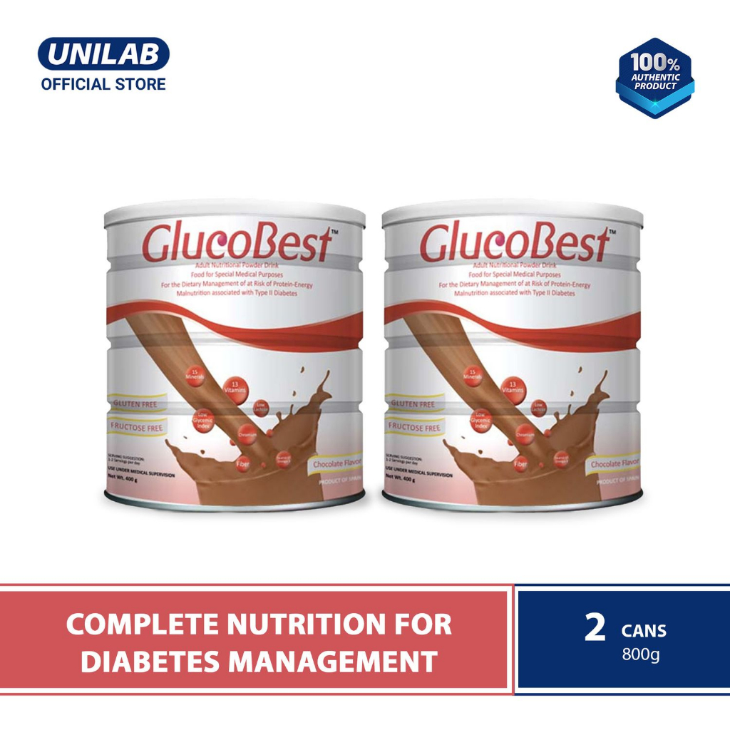 Glucobest GC Chocolate 800g X 2 CANS | Shopee Philippines