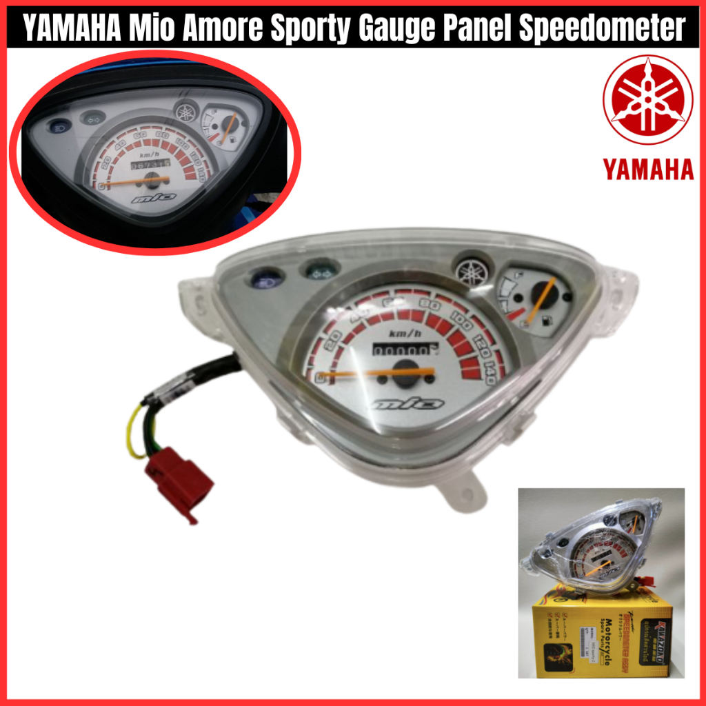 YAMAHA Mio Amore Sporty Gauge Panel Speedometer | Shopee Philippines