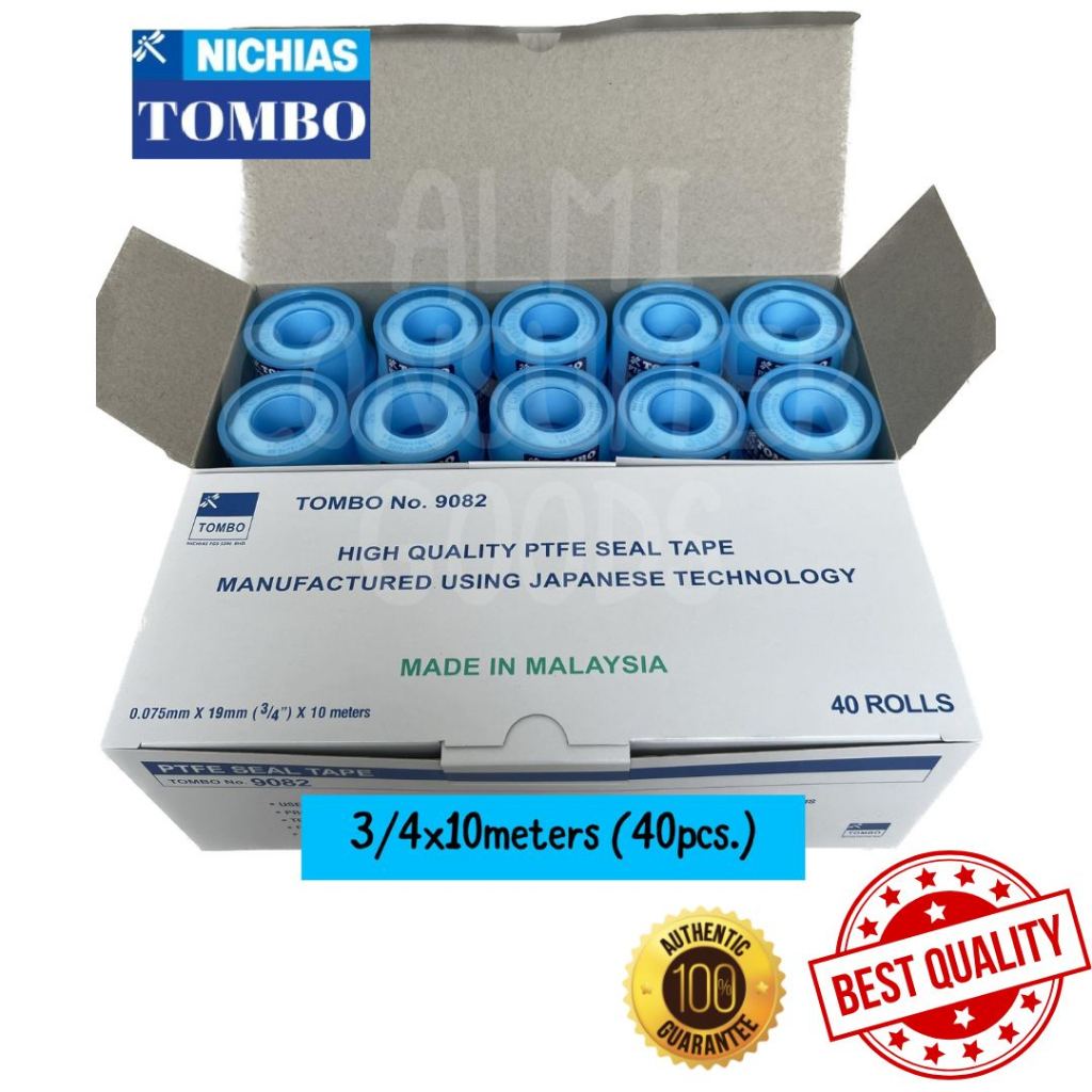 ORIGINAL TOMBO Teflon Tape Pipe Thread Seal Tape | Shopee Philippines