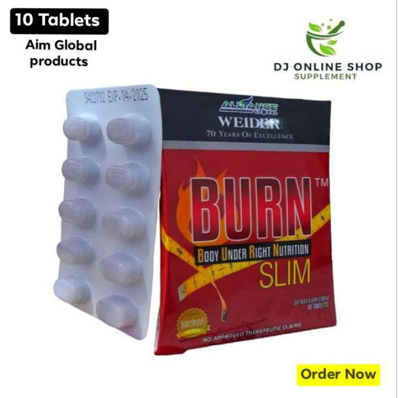 100%Authentic Burn Slim tablets (10 tablets ) | Shopee Philippines