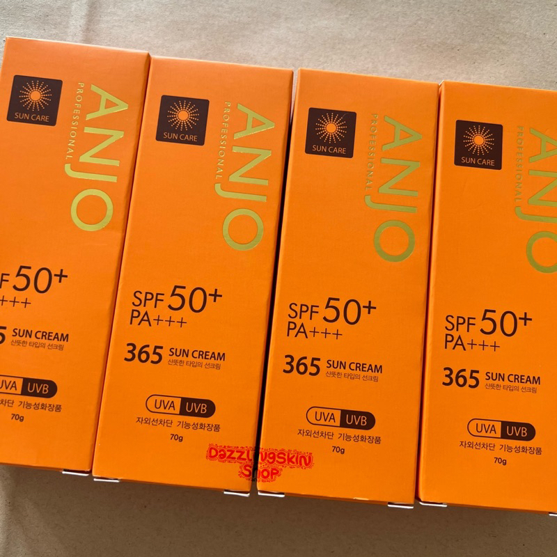 ANJO Professional 365 Sun Cream SPF 50+ PA+++ 70g | Shopee Philippines