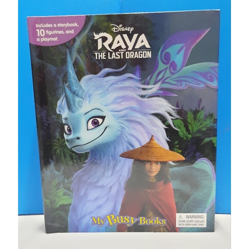 Disney Raya And The Last Dragon My Busy Book | Shopee Philippines