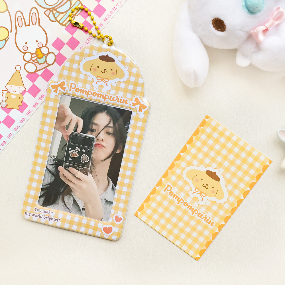 Sanrio cute cartoon card case/meal card display case/lomo case | Shopee ...