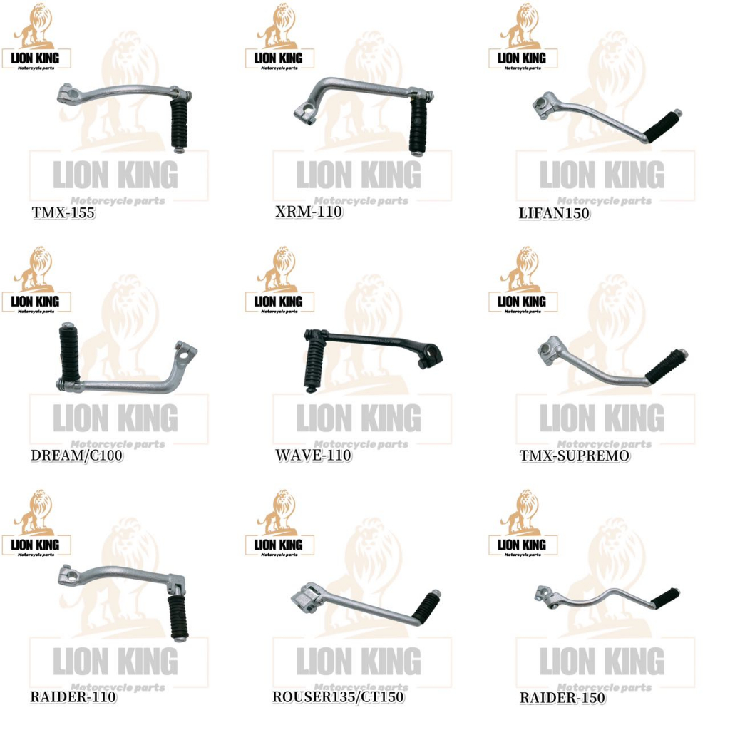 MOTORCYCLE PARTS KICK STARTER FOR TMX-155 XRM-110 DREAM/C100 RUSI-TC125 ...