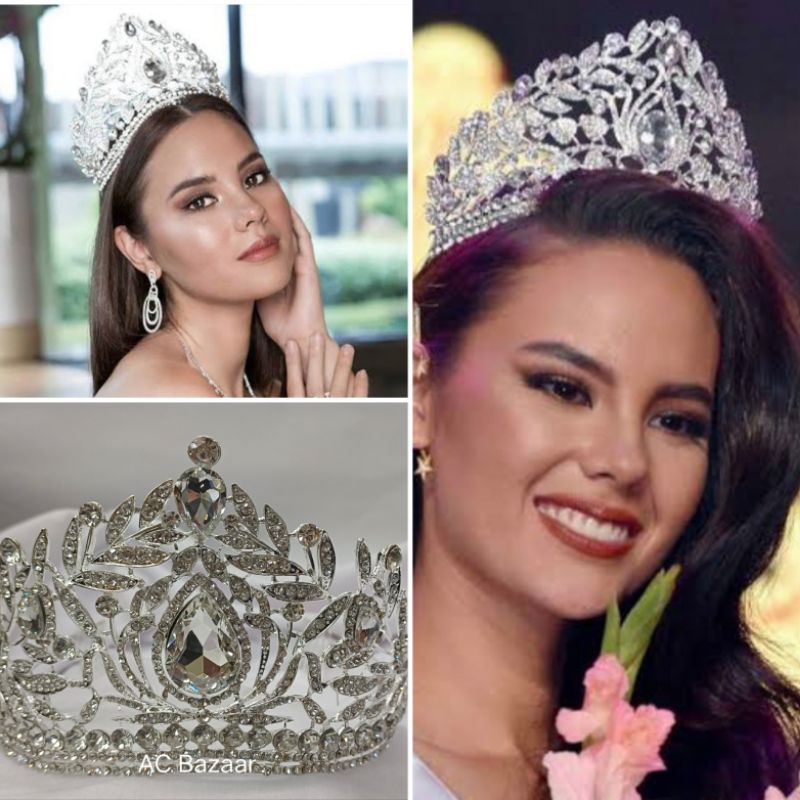 pageant sagala elegant crown precious stone miss universe | Shopee ...