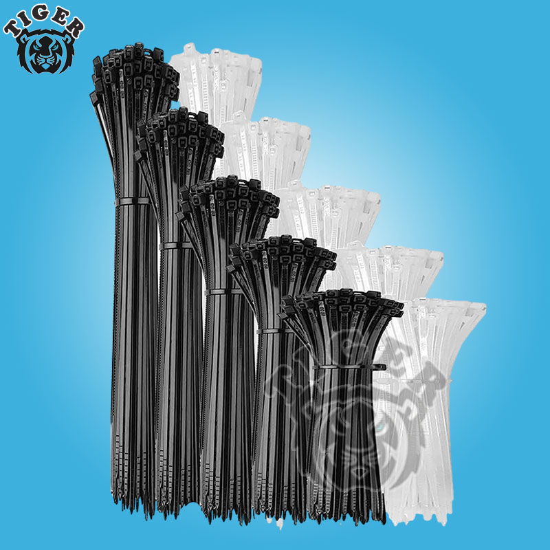 Nylon Cable Tie Self Locking Zip Ties Cable Strap Multipurpose Black ...