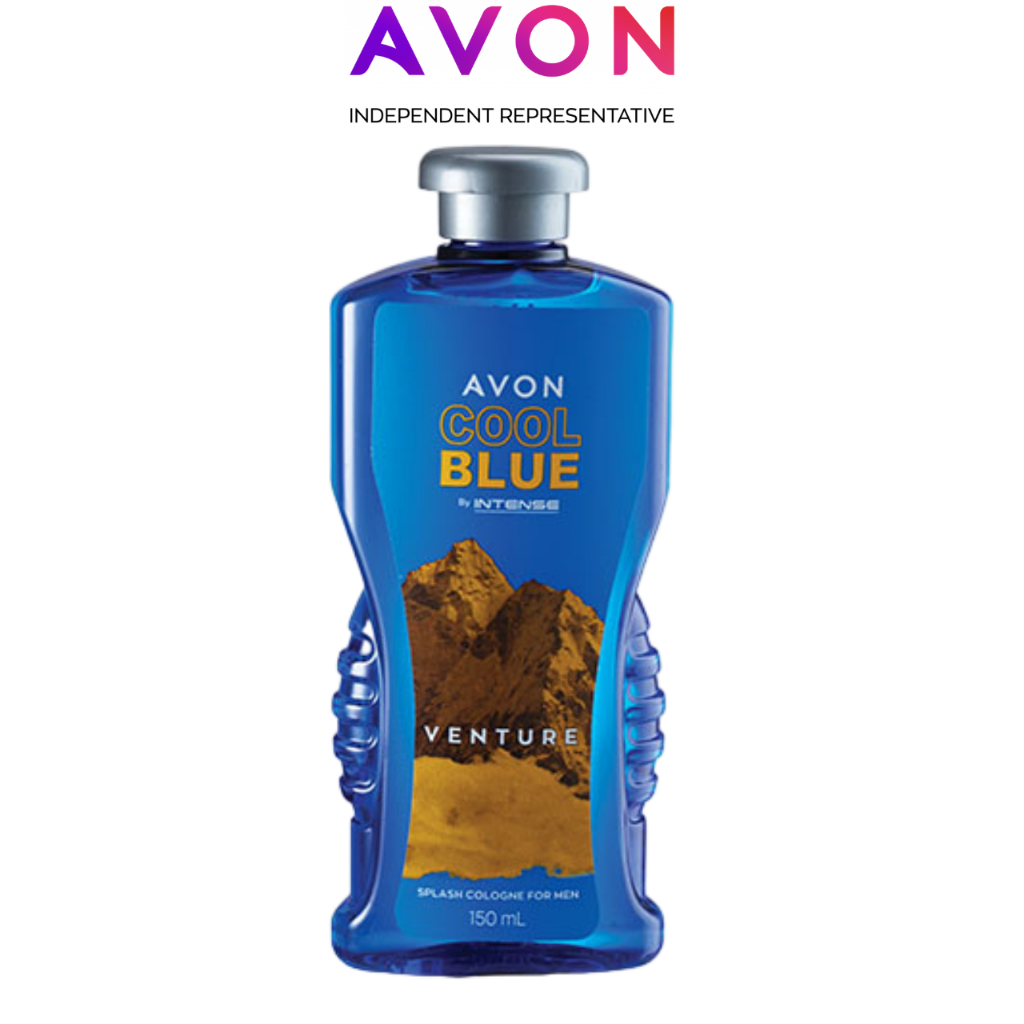 Avon Cool Blue Splash Cologne For Men 150 ML - Venture | Shopee Philippines