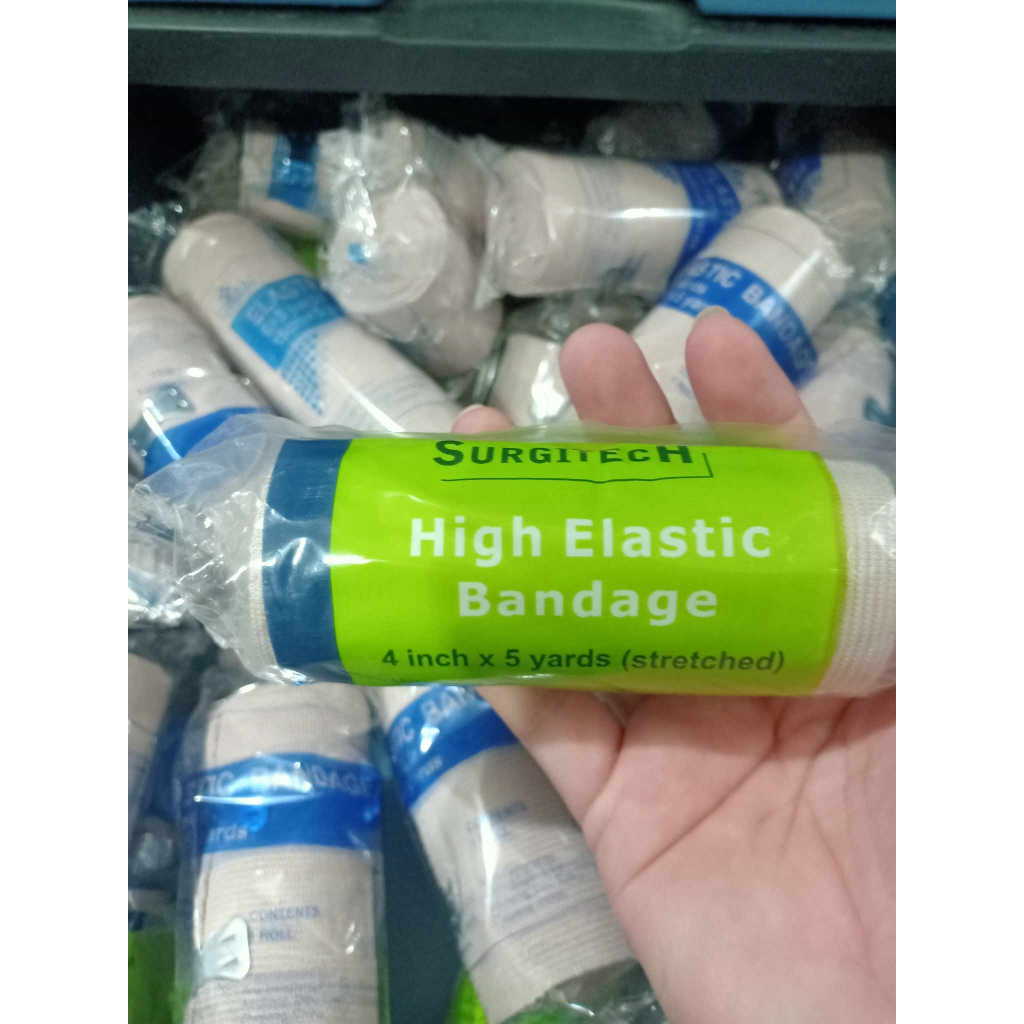 Elastic Bandage SURGITECH/SURE-GUARD/PARTNERS ( 1 Roll ) | Shopee ...