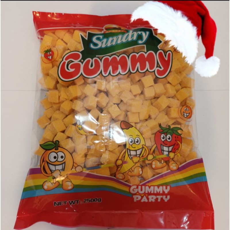 GUMMY MANGO CUBES SWEET AND CANDIES | Shopee Philippines