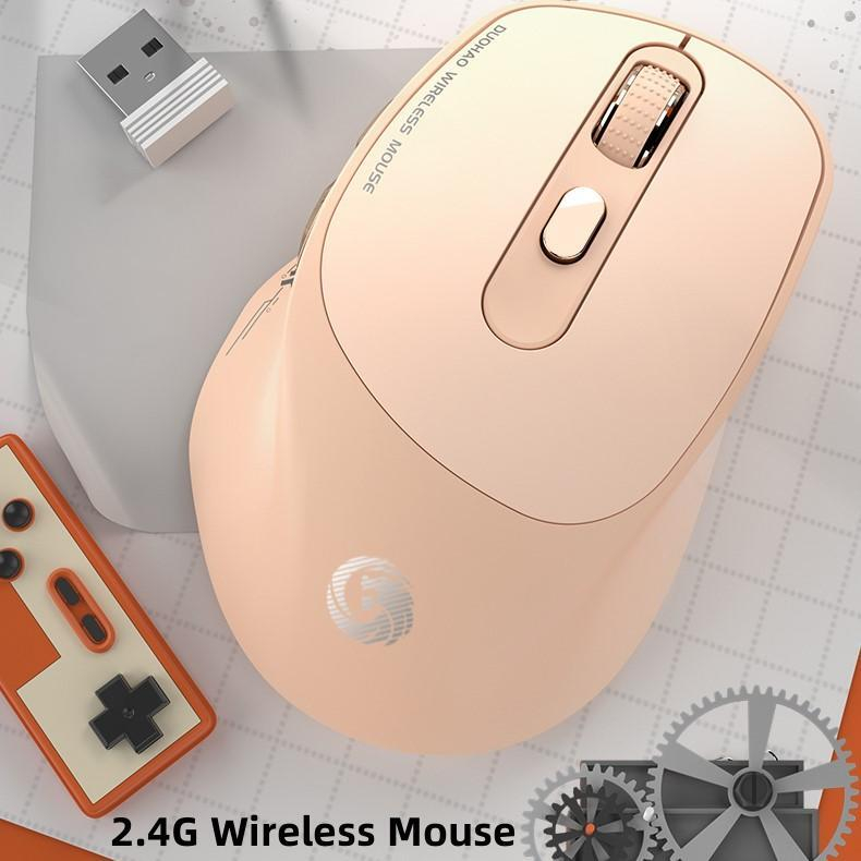 2.4G Wireless Mouse Fashion Mute Rechargeable Mouse Game Office Mouse ...