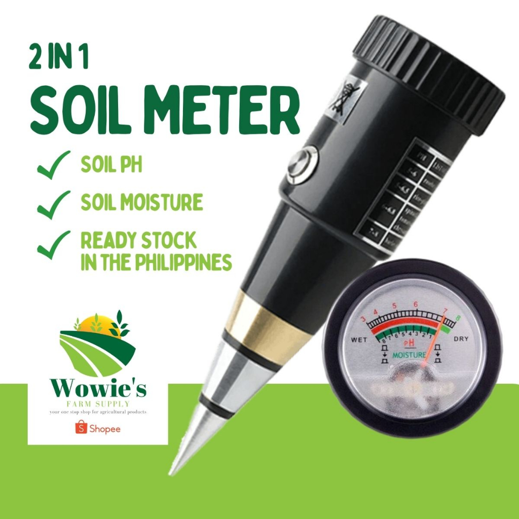 [Philippines] Soil Meter - pH and moisture | Shopee Philippines