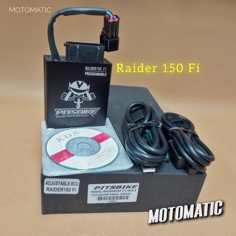 RAIDER 150 Fi | Pitsbike ECU - V4 | Version 4 | Fully Programmable ...