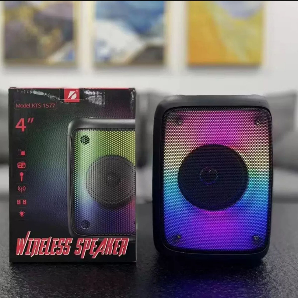 YUTU Kts-1576 3-Inch Rechargeable Portable Karaoke Bluetooth Speaker ...