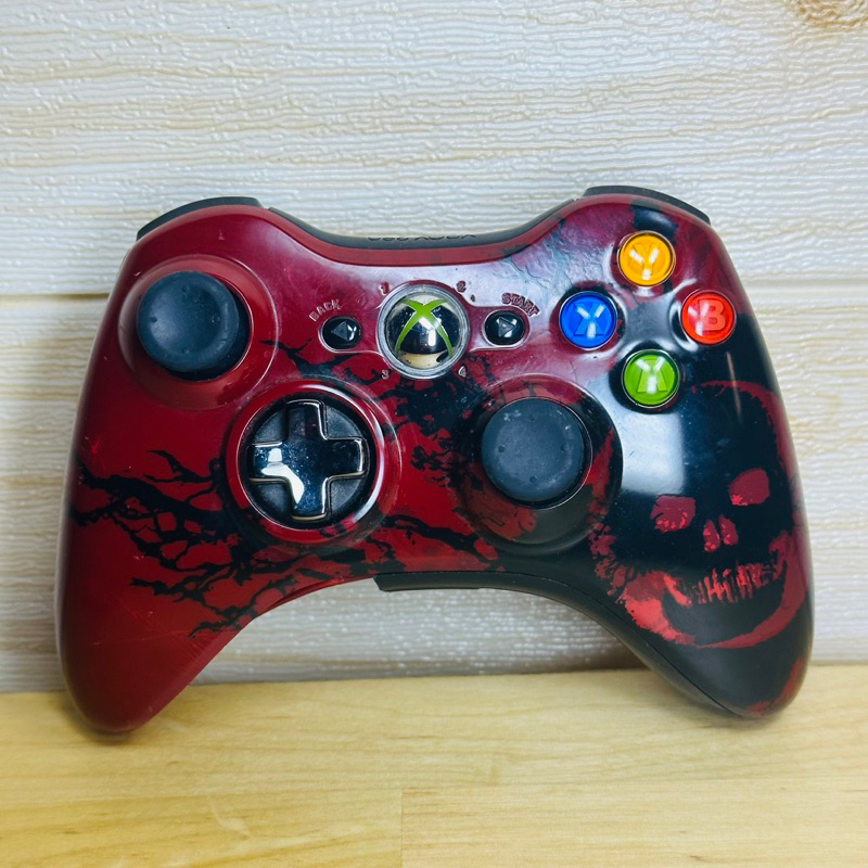 XBOX 360 MICROSOFT WIRELESS CONTROLLER ( Untested - Surplus ) Microsoft ...